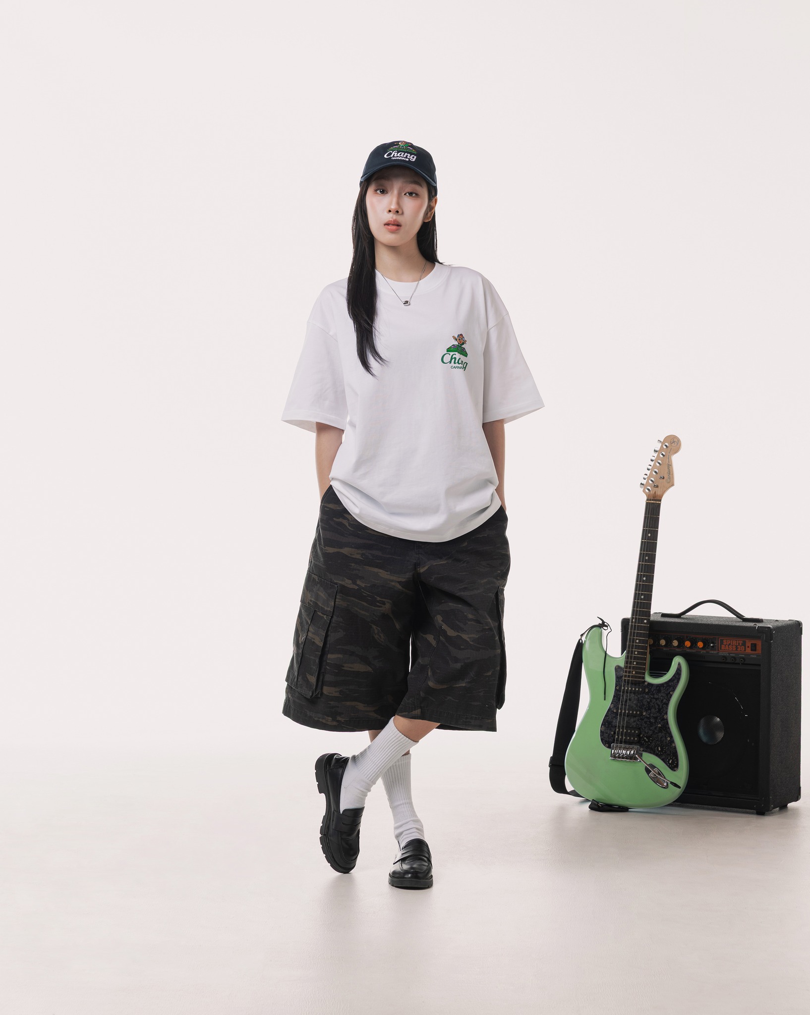 CARNIVAL X CHANG MUSIC CONNECTION T-SHIRT WHITE
