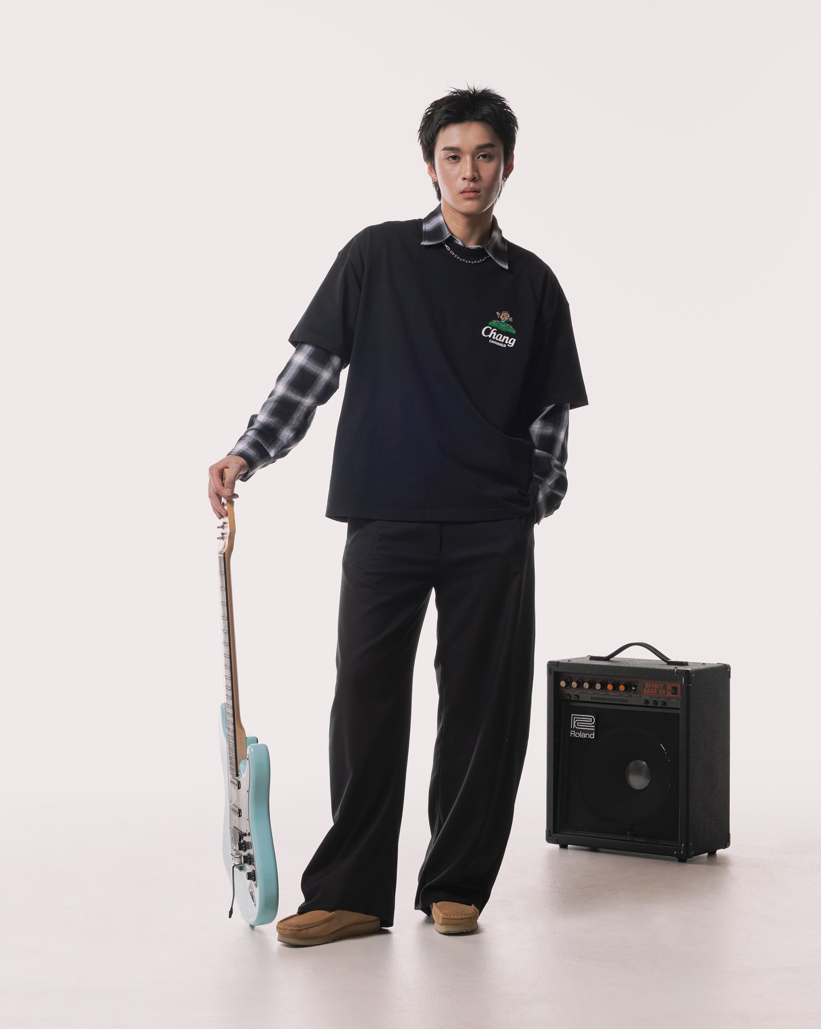 CARNIVAL X CHANG MUSIC CONNECTION T-SHIRT BLACK
