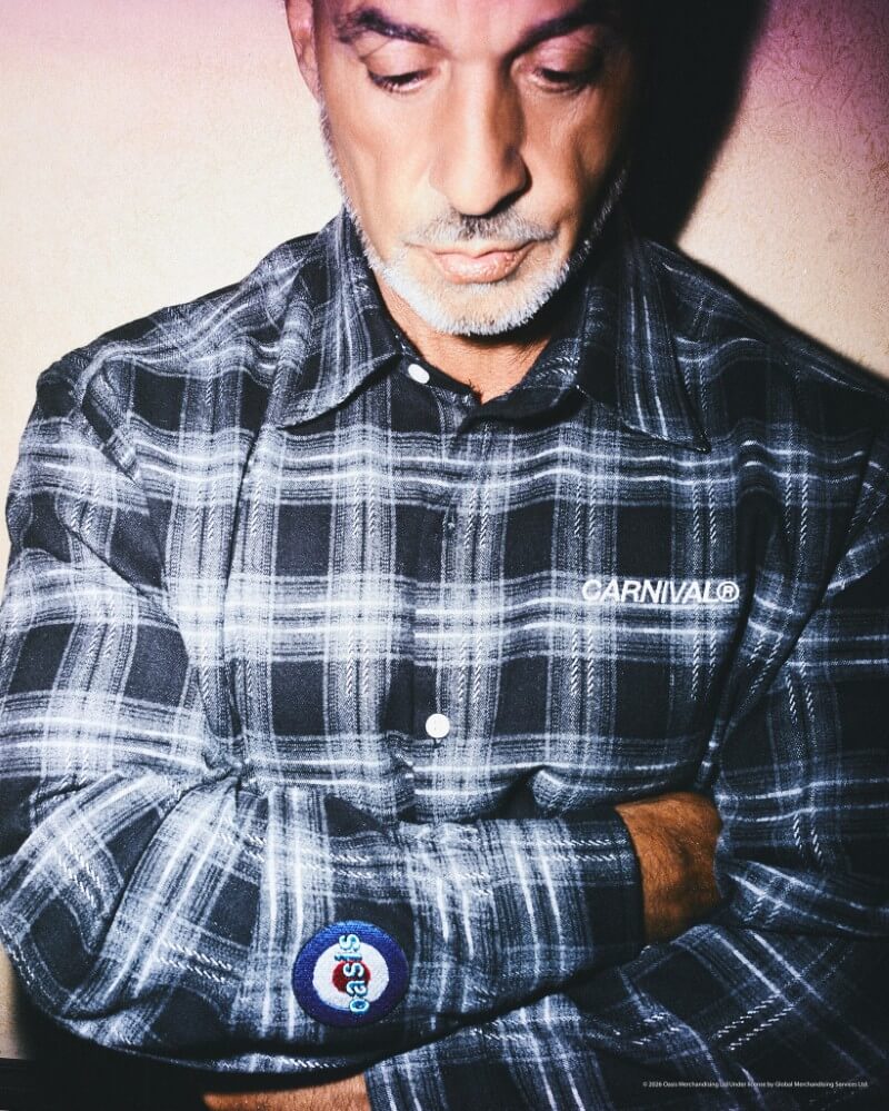 CARNIVAL X OASIS THE GREATEST ALBUM SHIRT BLACK