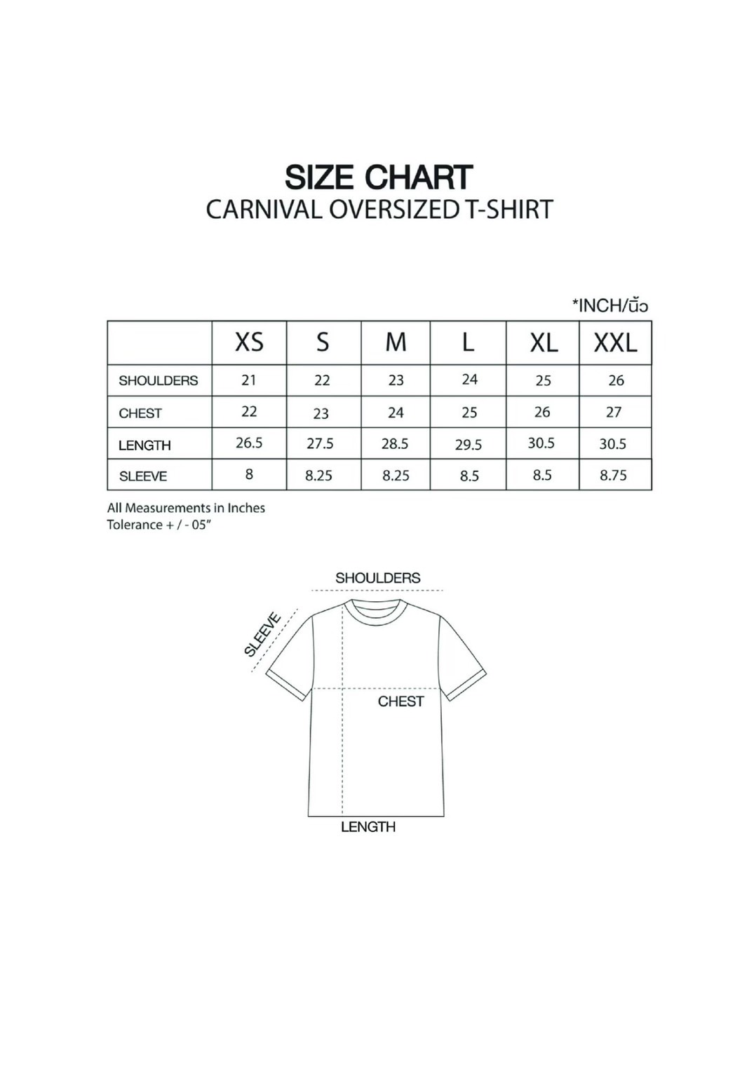 CARNIVAL CLASSIC THAIPO OVS T-SHIRT HOJICHA