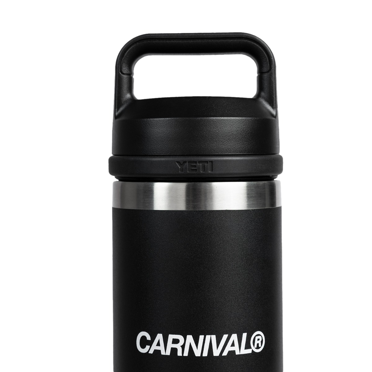 CARNIVAL X YETI RAMBLER 18 OZ BOTTLE CHUG BLACK