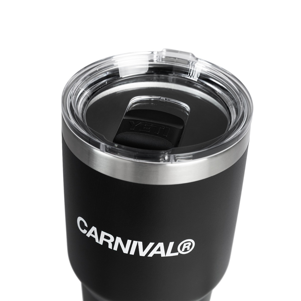 CARNIVAL X YETI RAMBLER 30 OZ TUMBLER BLACK