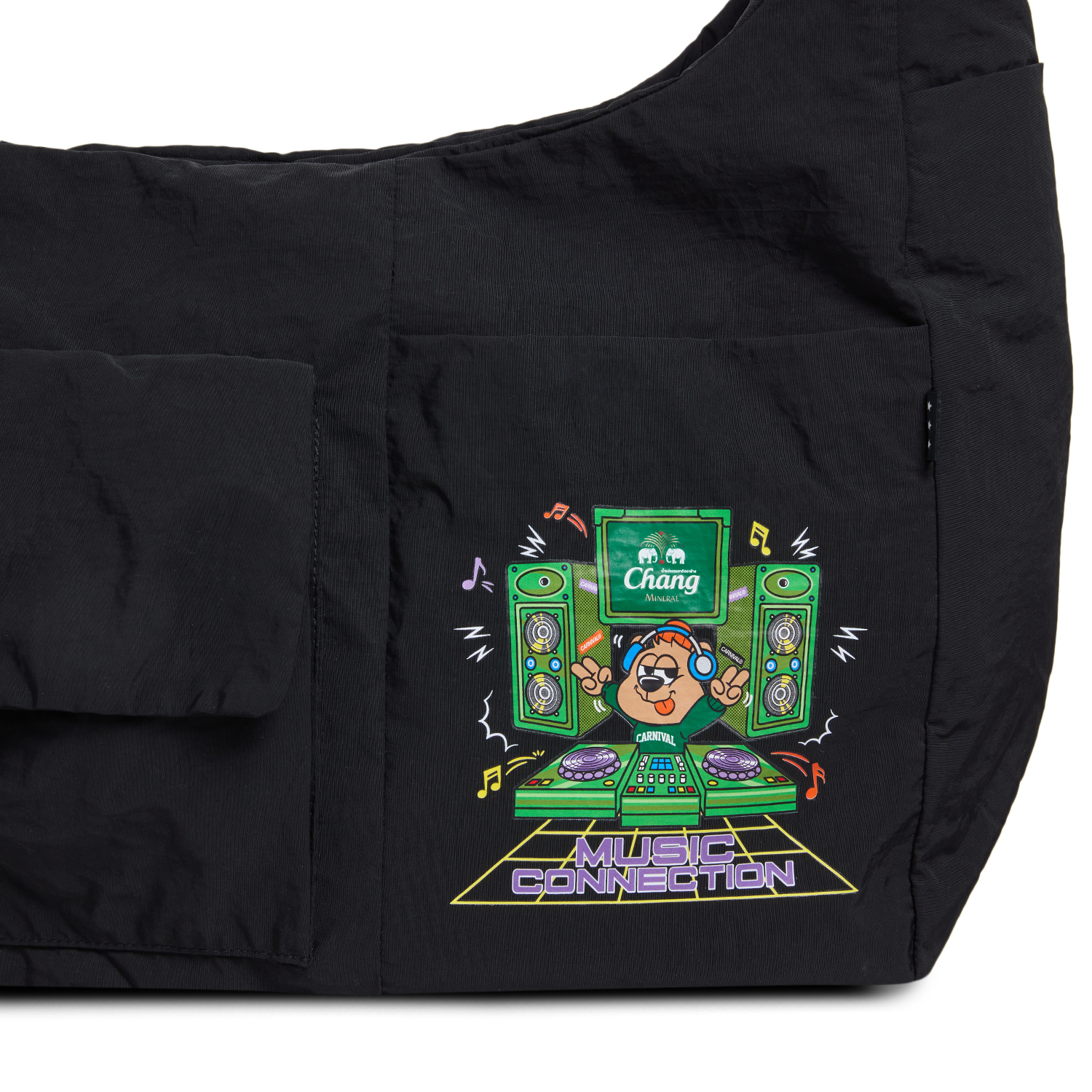 CARNIVAL X CHANG MUSIC CONNECTION BAG BLACK