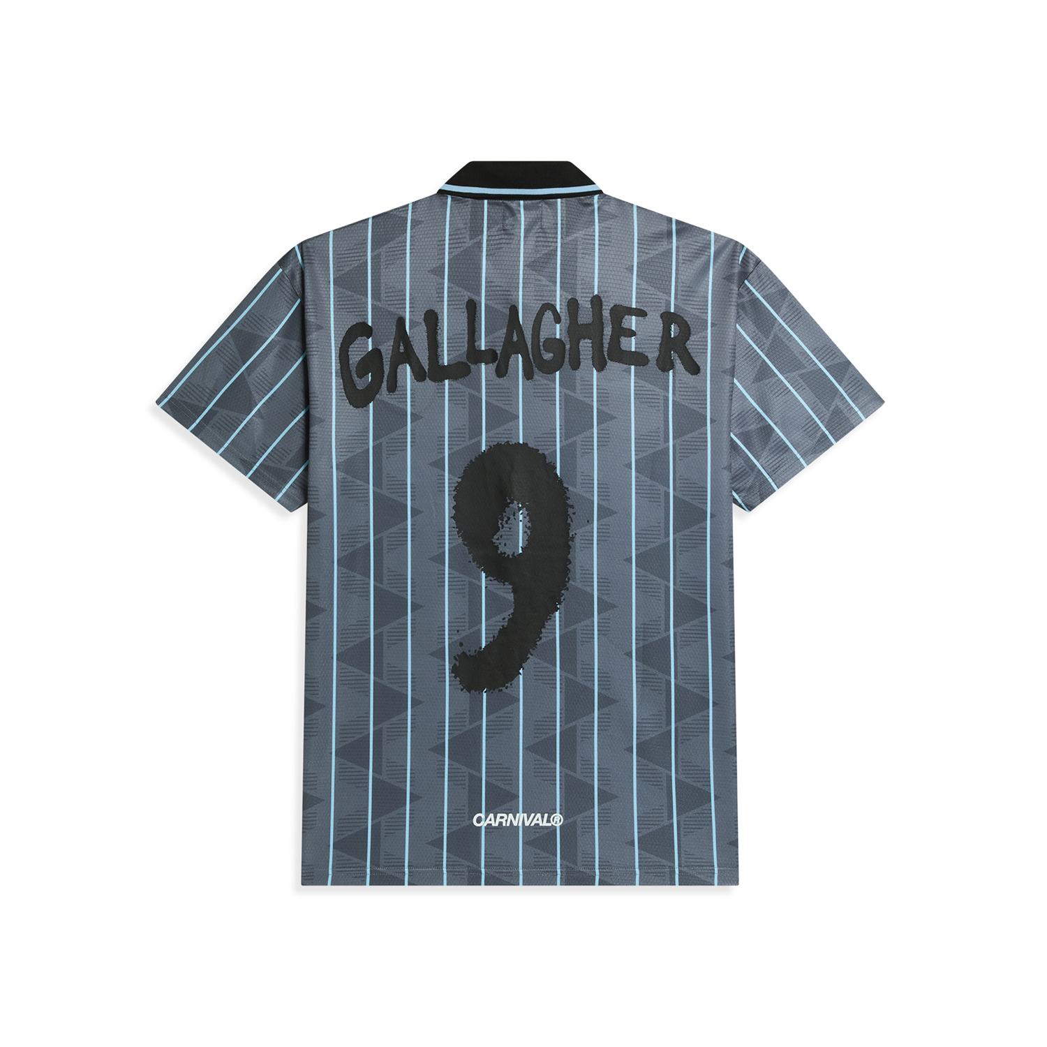 CARNIVAL X OASIS AWAY GREY JERSEY BLACK