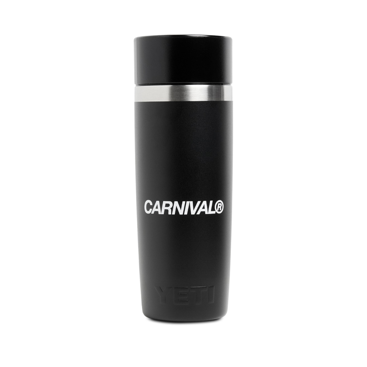 CARNIVAL X YETI RAMBLER 16 OZ TRAVEL BOTTLE BLACK