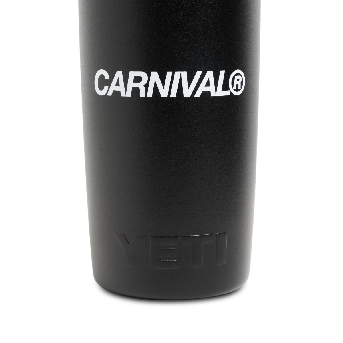 CARNIVAL X YETI RAMBLER 16 OZ TRAVEL BOTTLE BLACK