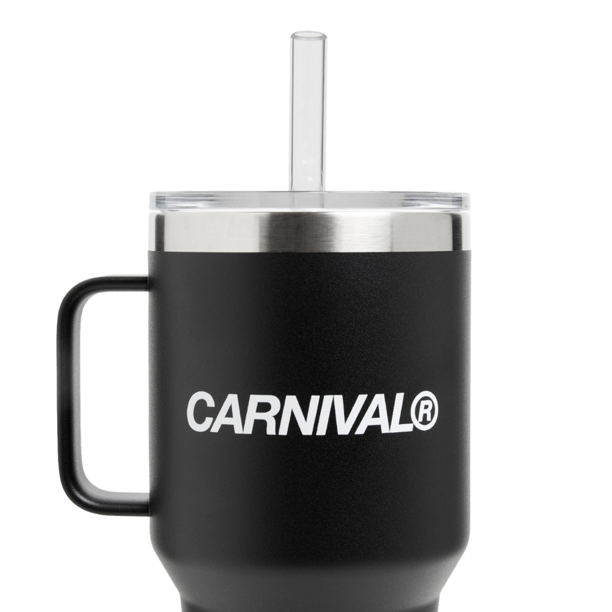 CARNIVAL X YETI RAMBLER 35 OZ MUG WITH STRAW LID BLACK