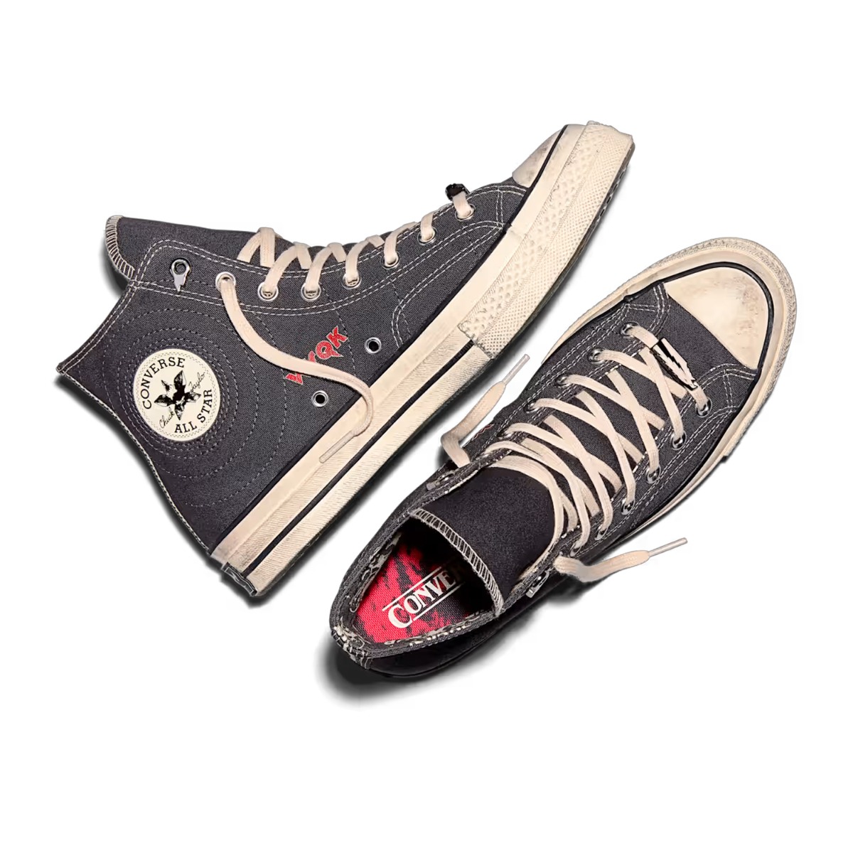 CONVERSE X STRANGER THINGS CHUCK 70 HI GREY