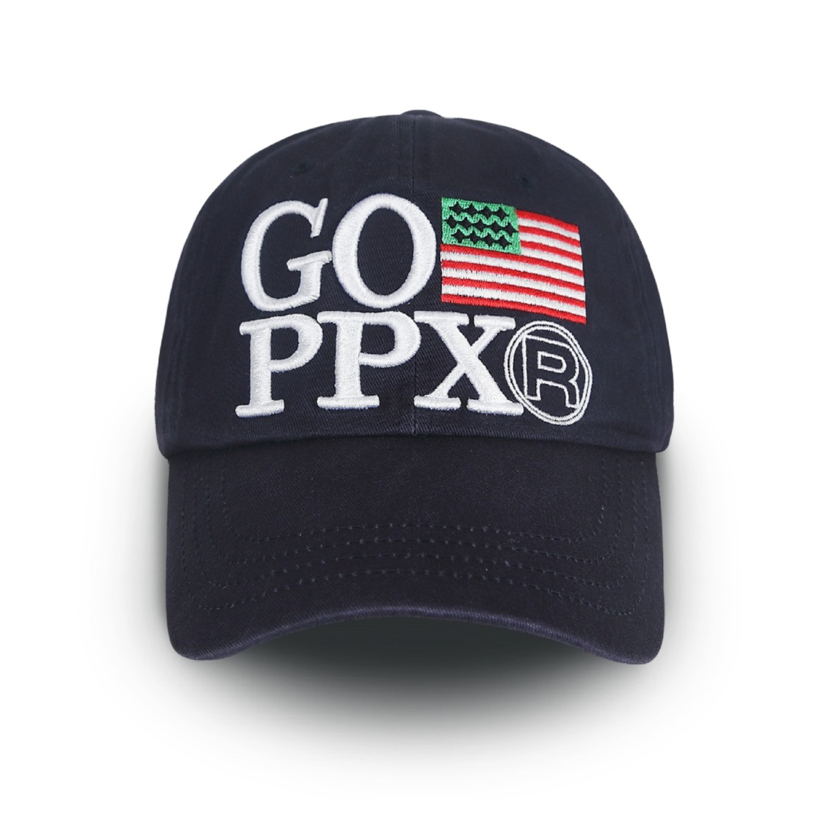 GRAM OUNCE POUND GO PPX 6 Panel (AMERICA)Cap NAVY