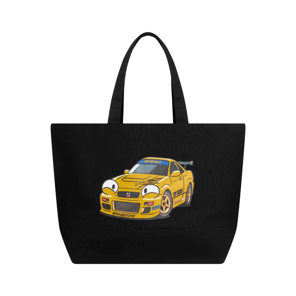 CARNIVAL X TOP SECRET RACING TOTE BAG BLACK