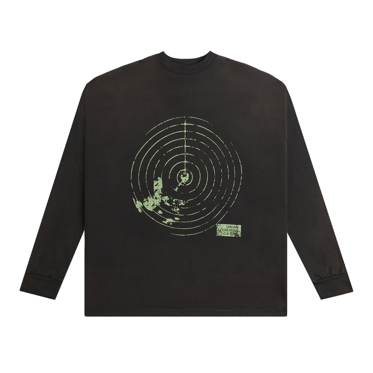 NWL STUDIO X CURATORS RADAR LONG SLEEVE T-SHIRT BROWN