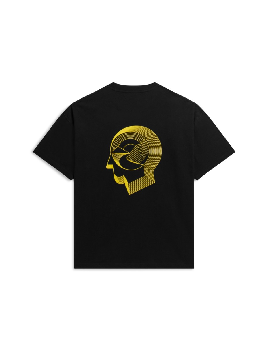 ABROTHER PSYCHE LOGO TEE BLACK