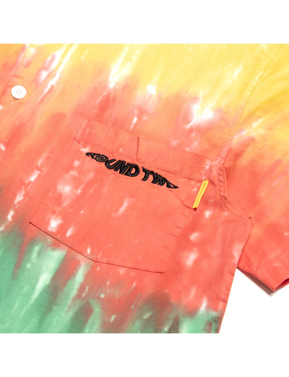 Round Two TIE DYE BUTTON UP (30-SU22044)