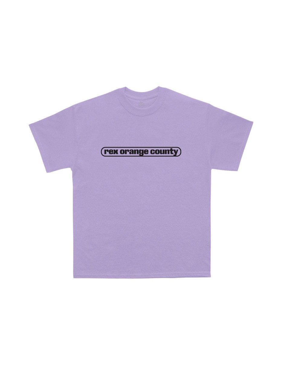 Rex Orange County Logo Tee Purple Rex Orange County Logo Tee Purple
