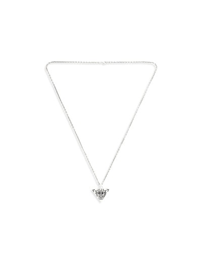 CARNIVAL X YUGIOH MILLENIUM PUZZLE NECKLACE SILVER