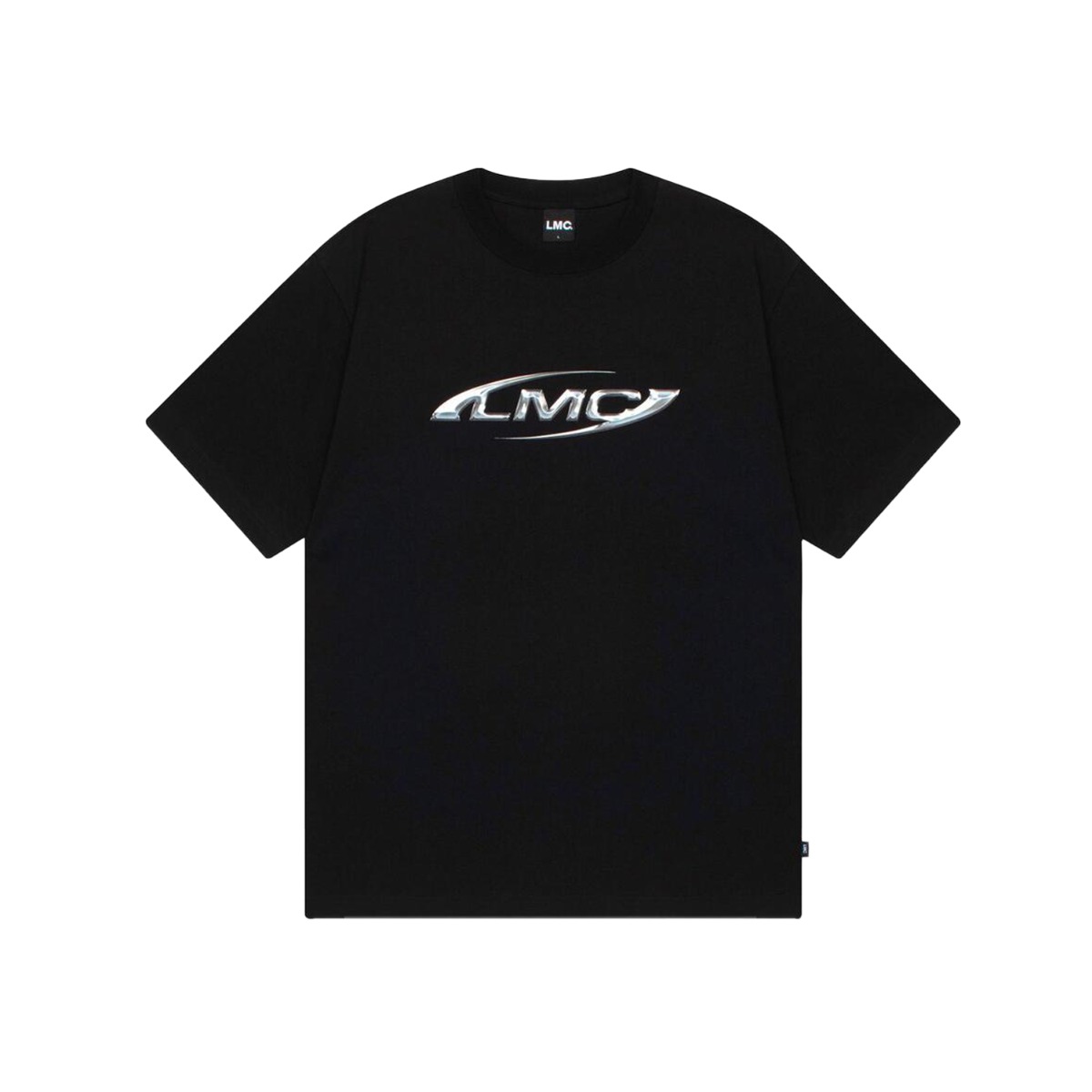 LMC 3D METALLIC LOGO TEE BLACK (0LM24STS129)