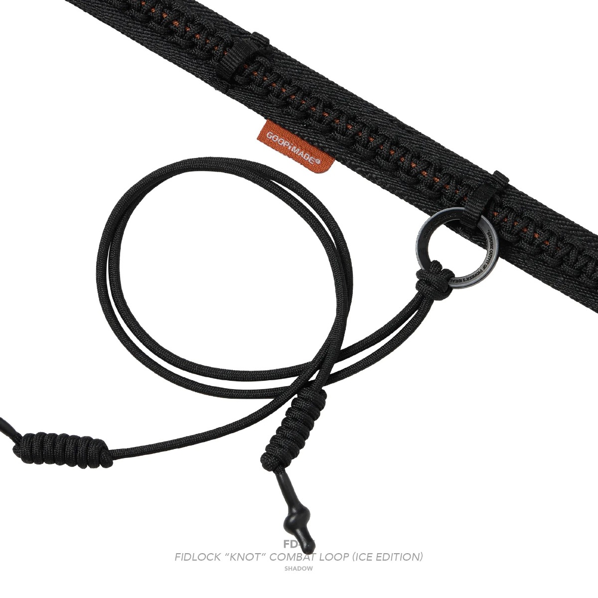 GOOPIMADE FD-K1 FIDLOCK KNOT COMBAT LOOP ICE EDITION SHADOW