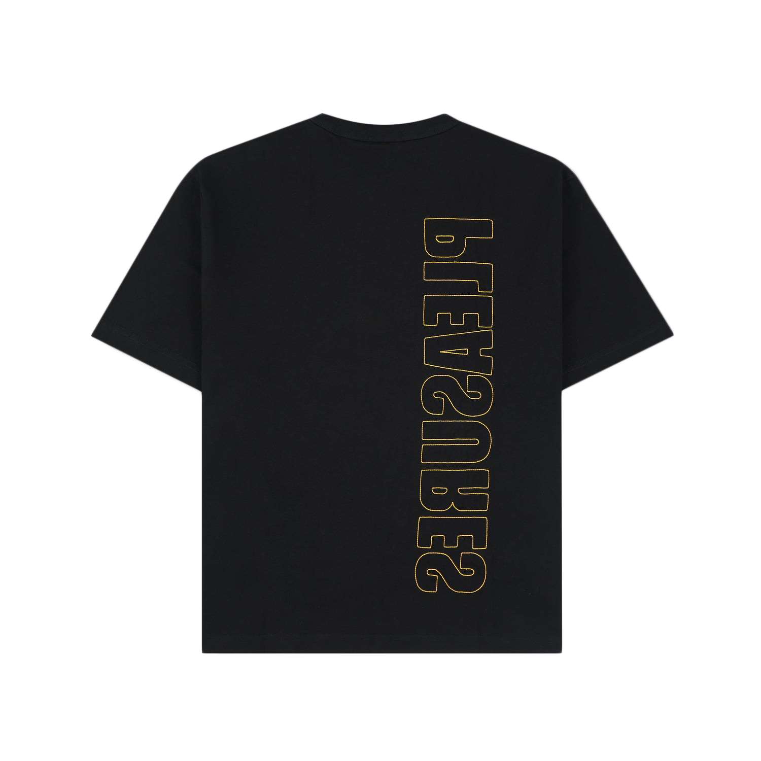PLEASURES OUTLINE HEAVYWEIGHT SHIRT BLACK