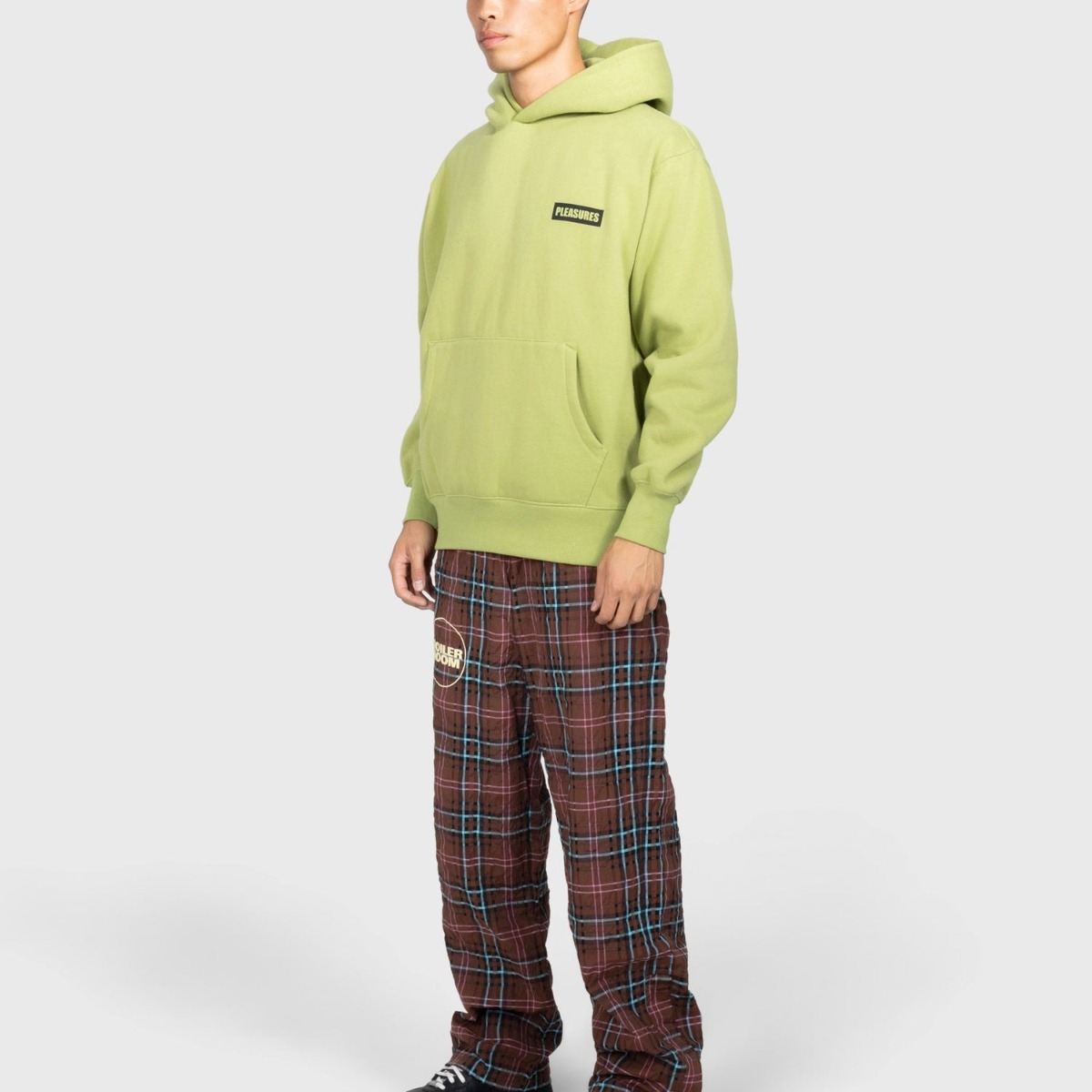 PLEASURES PRACTICE TRACK PANTS BROWN