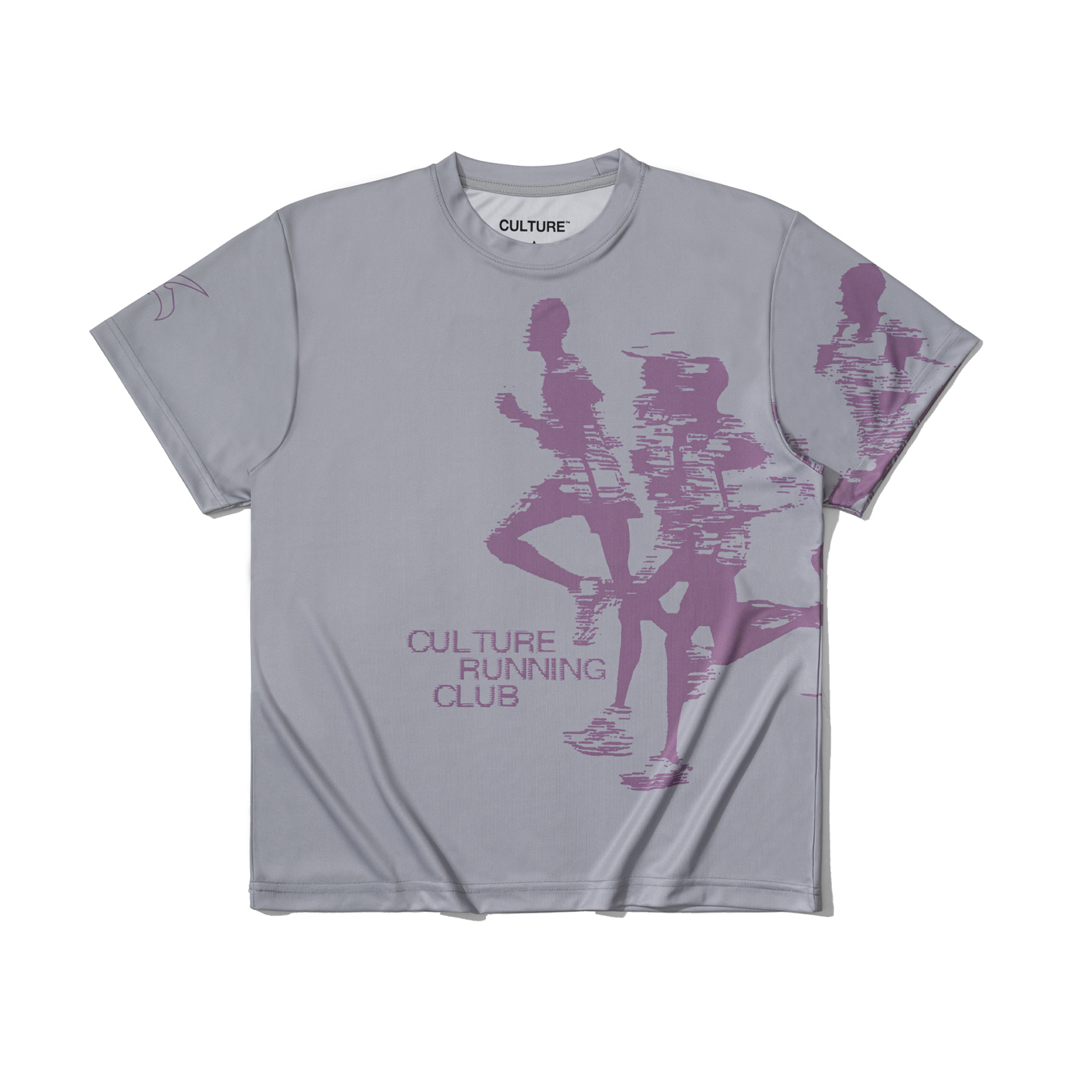 V.A.C. Culture Running Club Unity in Motion Running Shirt Grey
