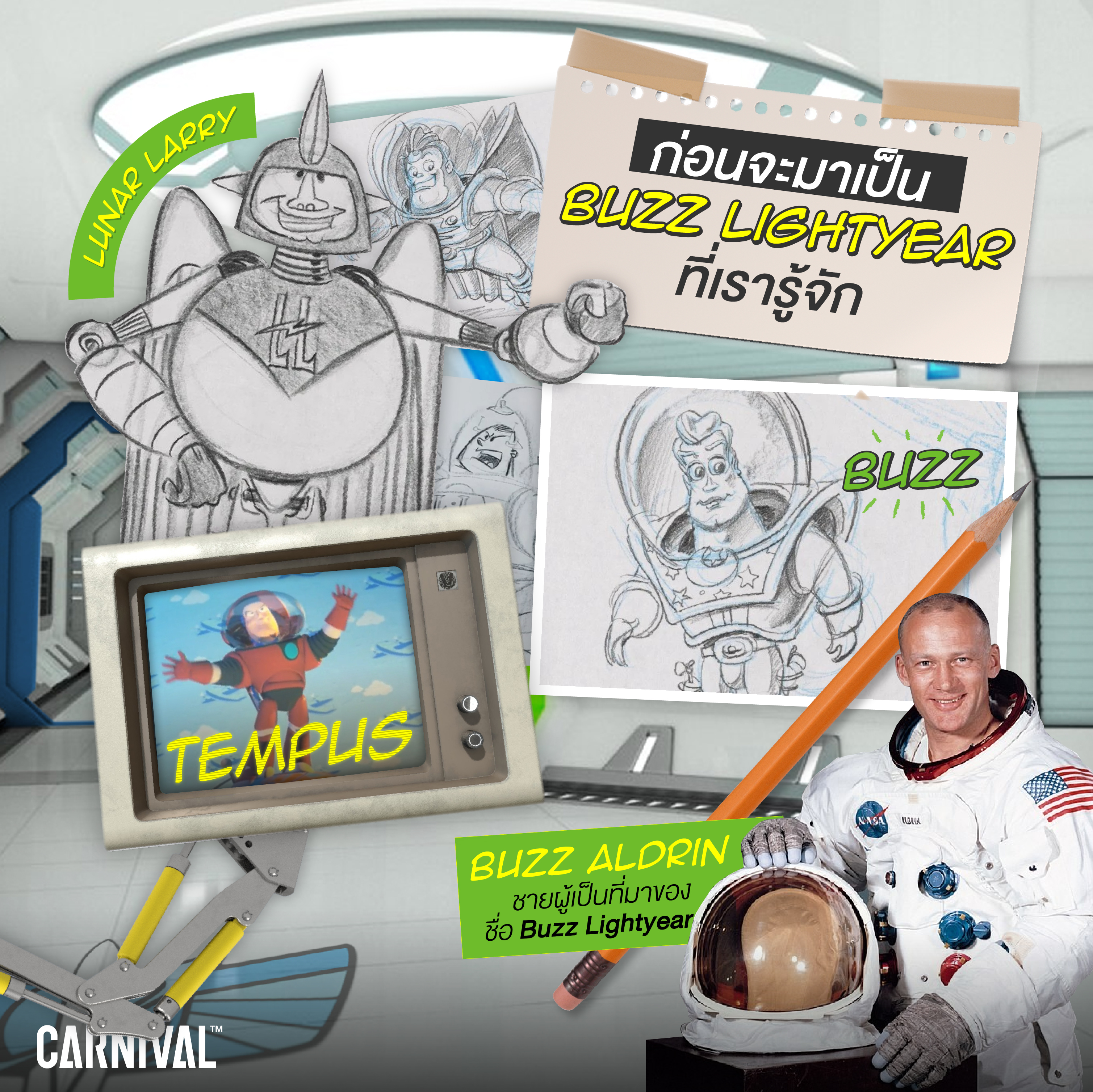 เปิดเบื้องหลังกว่าจะเป็นเสืออวกาศนาม “Buzz Lightyear”